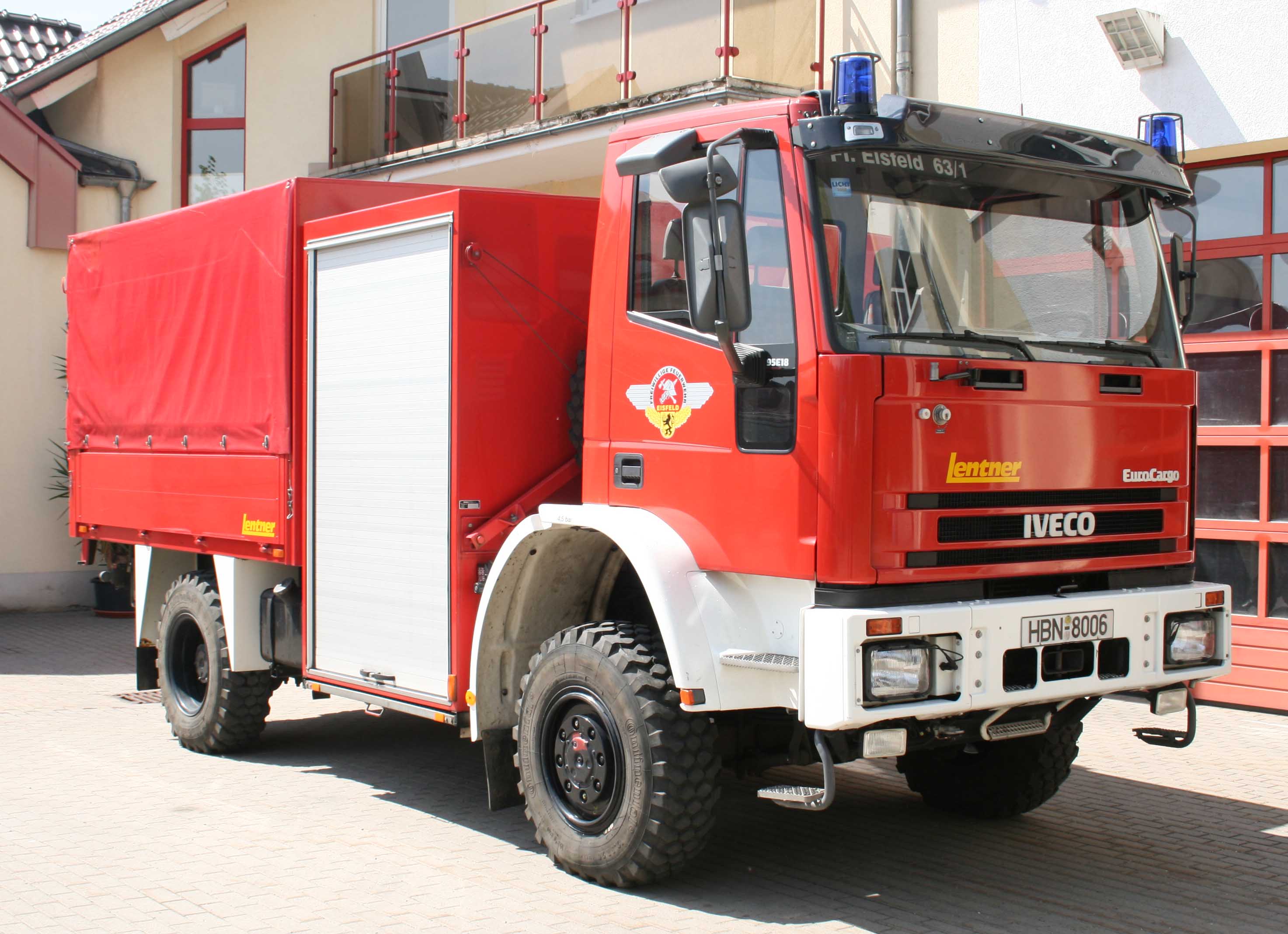Schlauchwagen - SW 2000-Tr - Freiwillige Feuerwehr Eisfeld